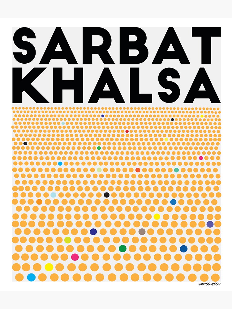 "Sarbat Khalsa: Grand Gathering of Sikhs" Sticker for Sale by ...