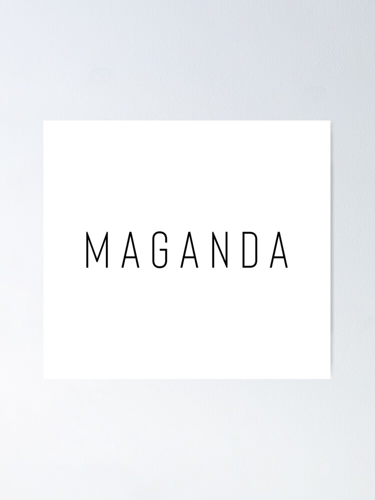 "Maganda Filipino Prides" Poster by FilipinoMerch | Redbubble