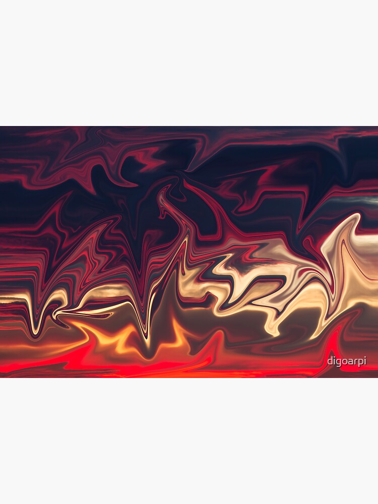 "Dynamic metal style" Sticker by digoarpi | Redbubble