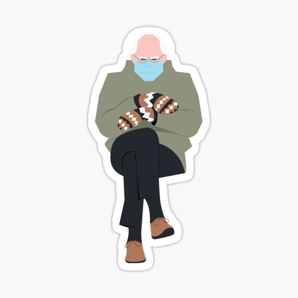 "Bernie sanders once again meme" Sticker for Sale by abdou- | Redbubble