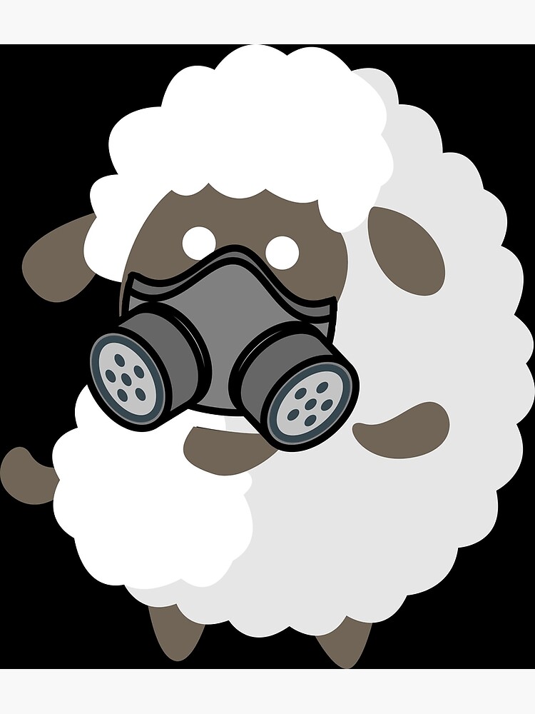 "masked sheep" Poster by flakoart | Redbubble