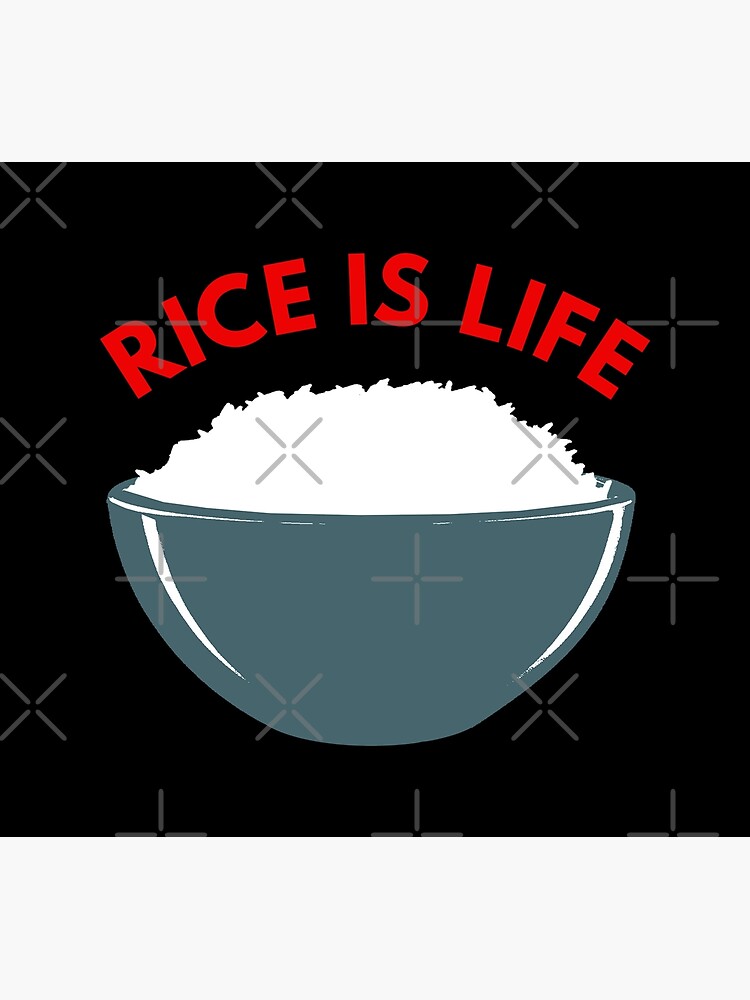 "Rice is Life Funny Filipino" Poster by FilipinoMerch | Redbubble