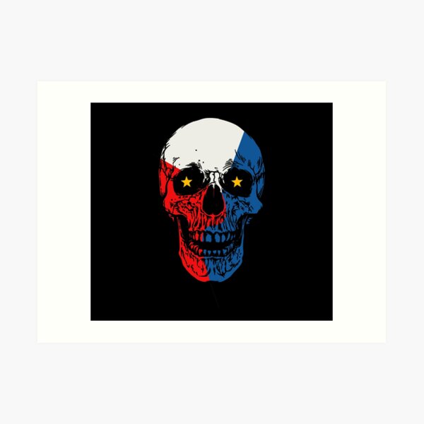 "Skull Philippine Filipino Pinoy Pride" Art Print for Sale by ...