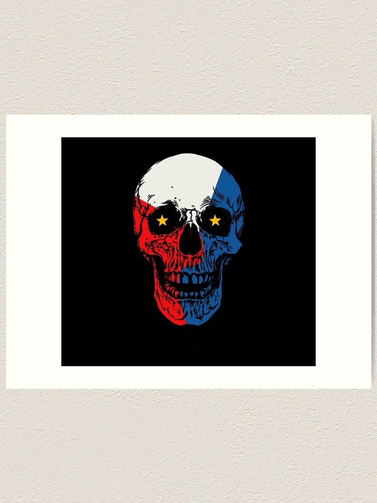"Skull Philippine Filipino Pinoy Pride" Art Print for Sale by ...