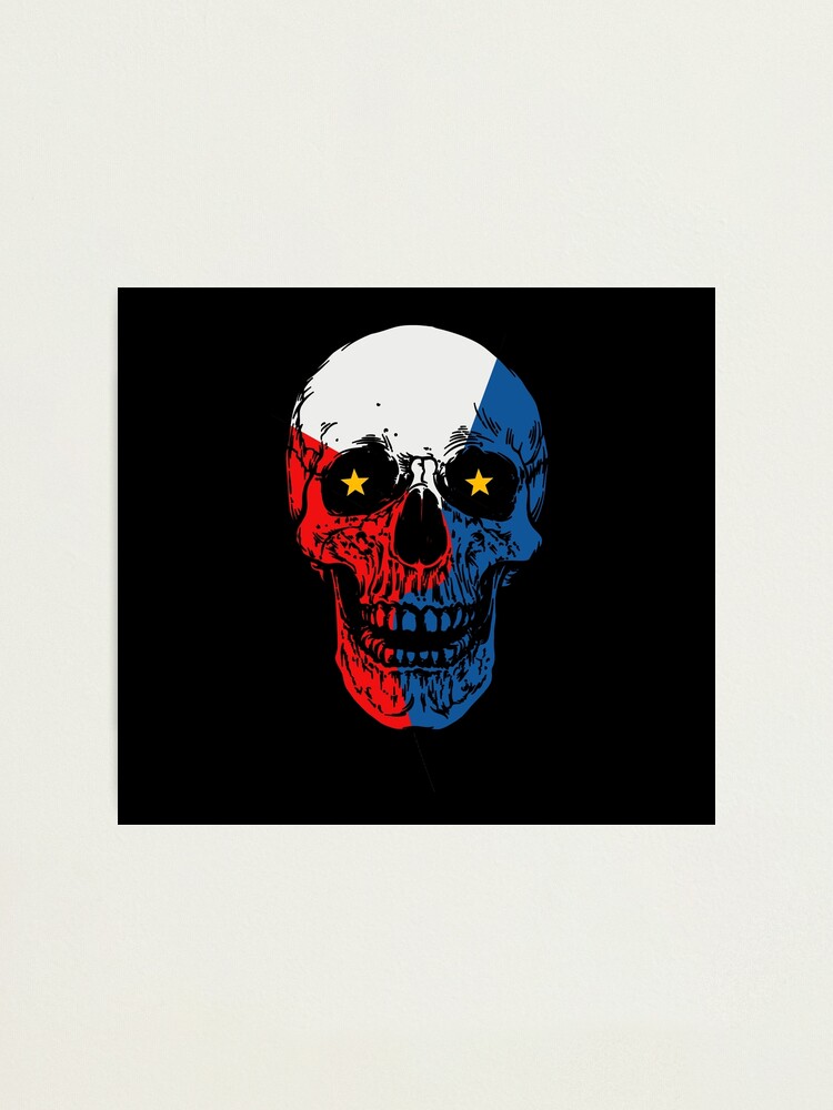 "Skull Philippine Filipino Pinoy Pride" Photographic Print for Sale by ...