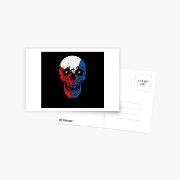 "Skull Philippine Filipino Pinoy Pride" Postcard by FilipinoMerch ...