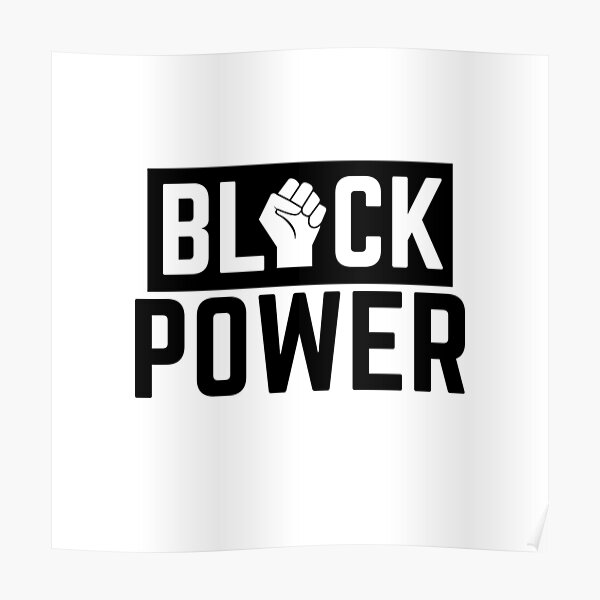 "Black power" Poster by Chrisck | Redbubble