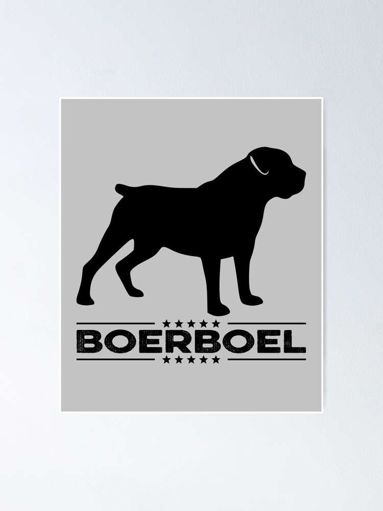 "Boerboel Dog - Funny Boerboel Owner" Poster for Sale by Boostoapp1 ...