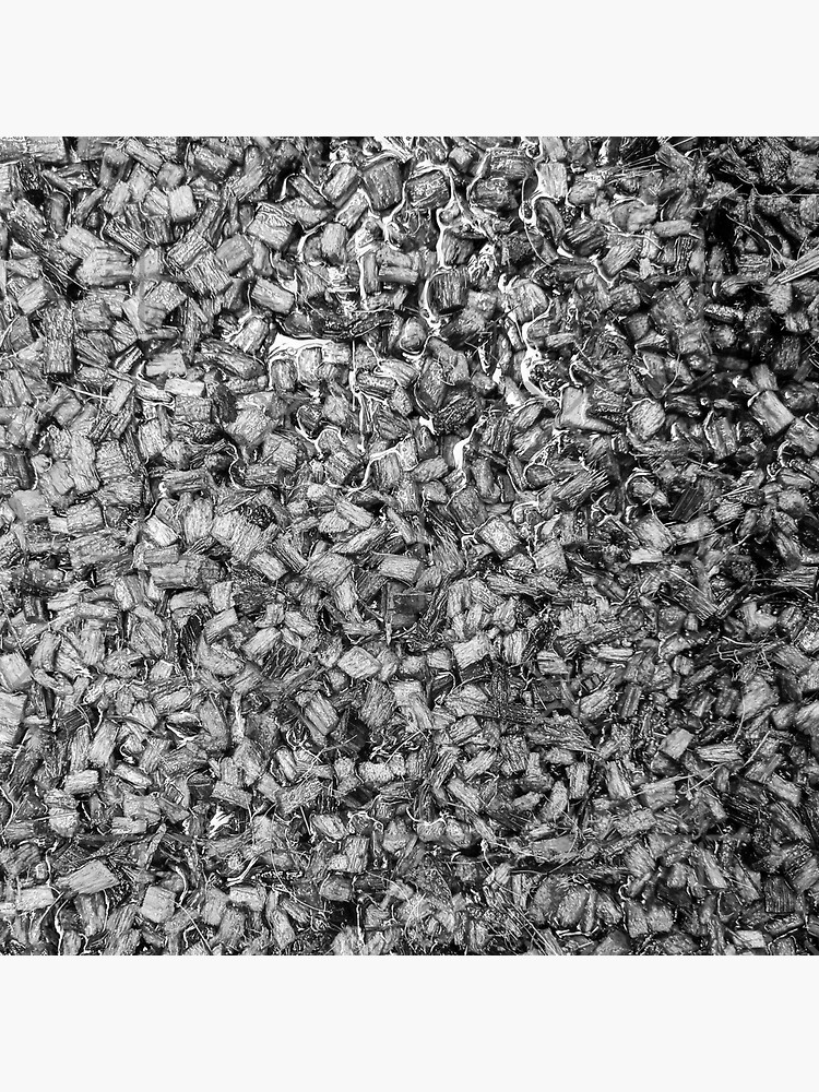 "Black and White Coconut Husk Pieces" Sticker for Sale by BeNoOne ...