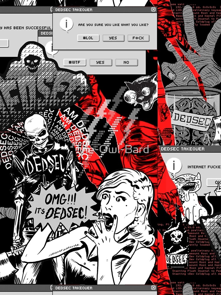 "Dedsec Design #1" Leggings for Sale by The-Owl-Bard | Redbubble