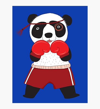 Boxing Panda: Photographic Prints | Redbubble