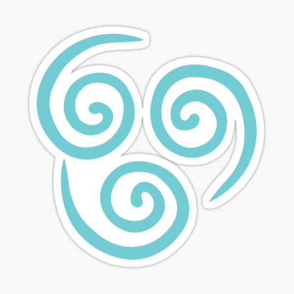 "Air element - avatar the last airbender" Sticker for Sale by mgtrip ...