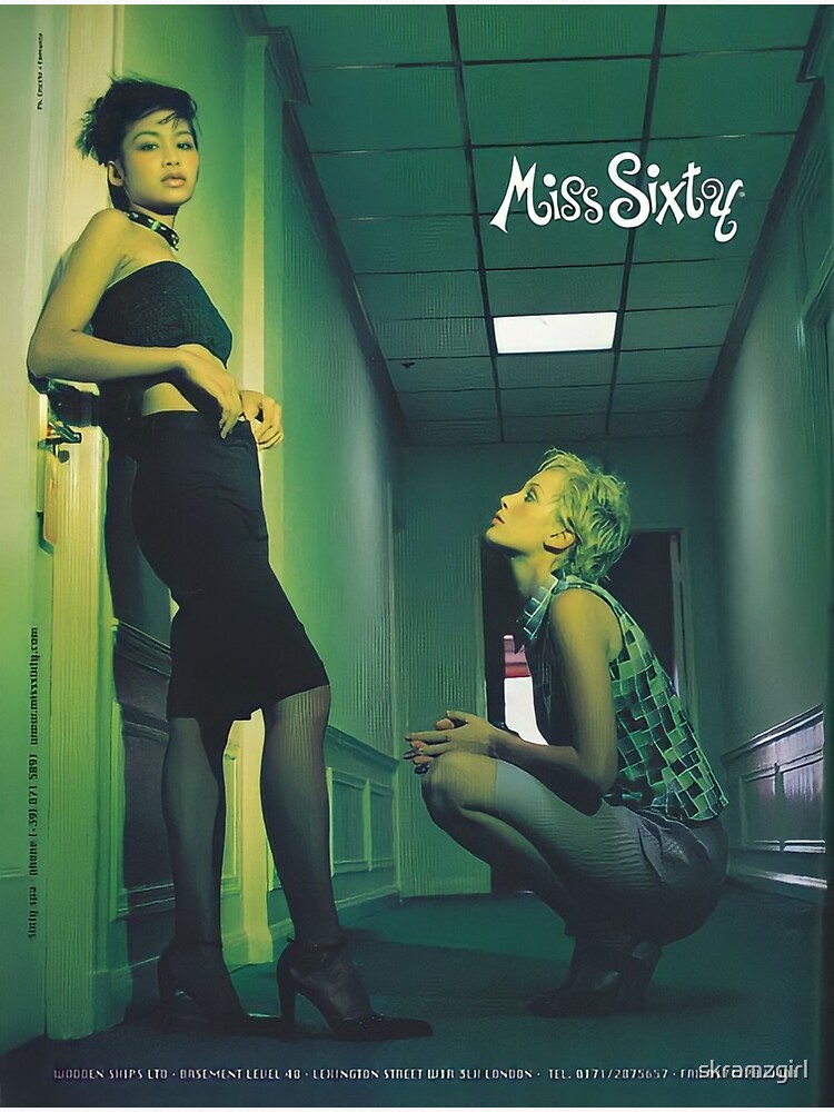 "2000s fashion magazine " Poster for Sale by skramzgirl | Redbubble