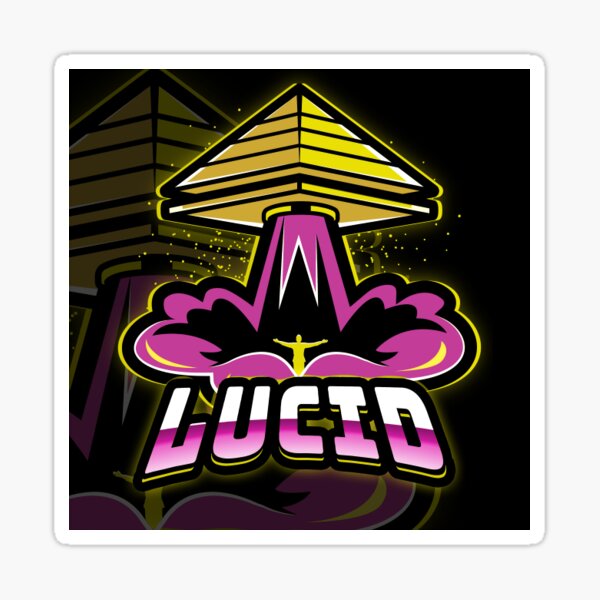 Lucid Logo Stickers | Redbubble