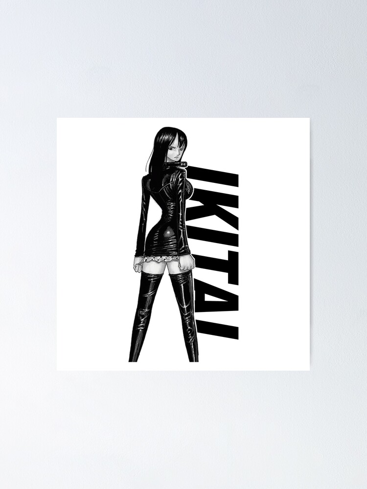 Póster «IKITAI Nico Robin Quiero vivir !!! ver japonés.» de Mercks ...