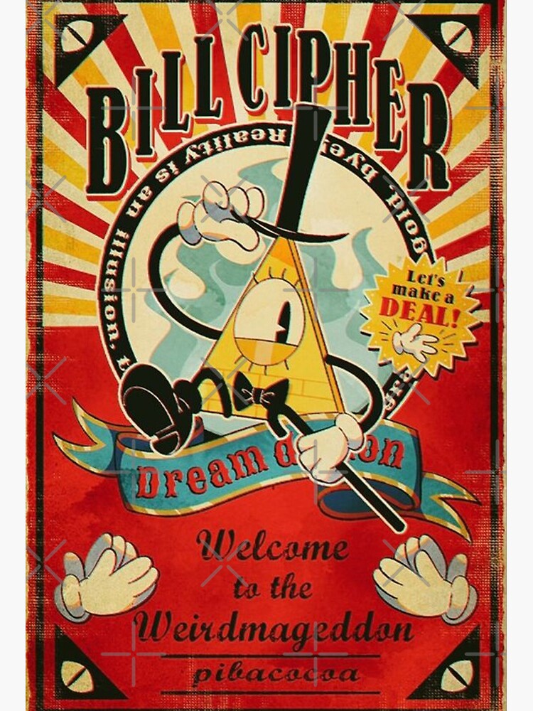 "Bill Cipher" Art Board Print for Sale by liranm | Redbubble