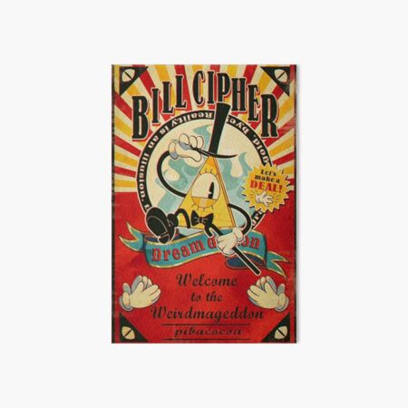 "Bill Cipher" Art Board Print for Sale by liranm | Redbubble