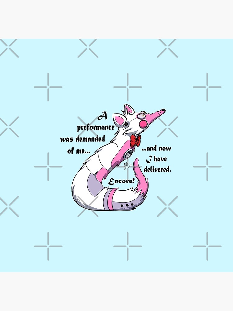 "Five Nights at Freddy's Funtime Foxy Worm on a String" Poster for Sale ...