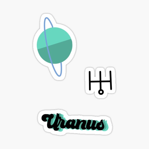 "Uranus Planet Pack" Sticker for Sale by solarsquidd | Redbubble
