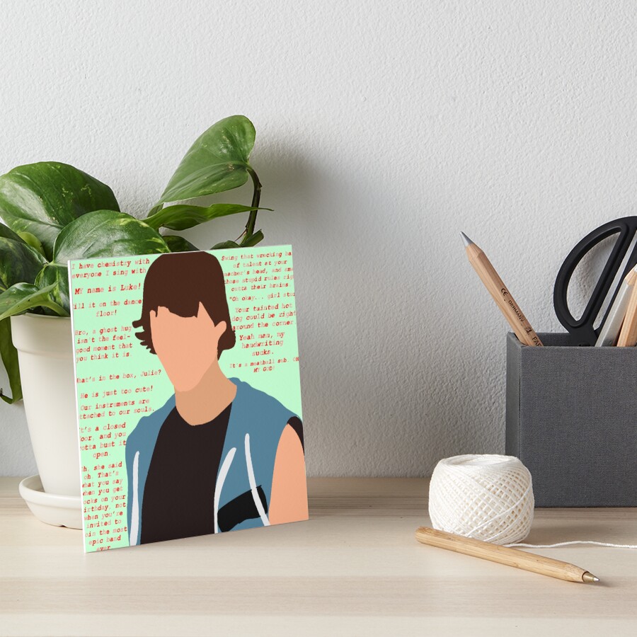 "G-gabs Luke patterson quotes " Art Board Print for Sale by G-gabs ...