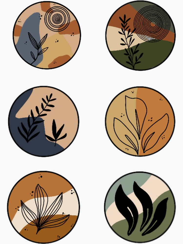 "Boho circle " Sticker by CherokeeDesign | Redbubble