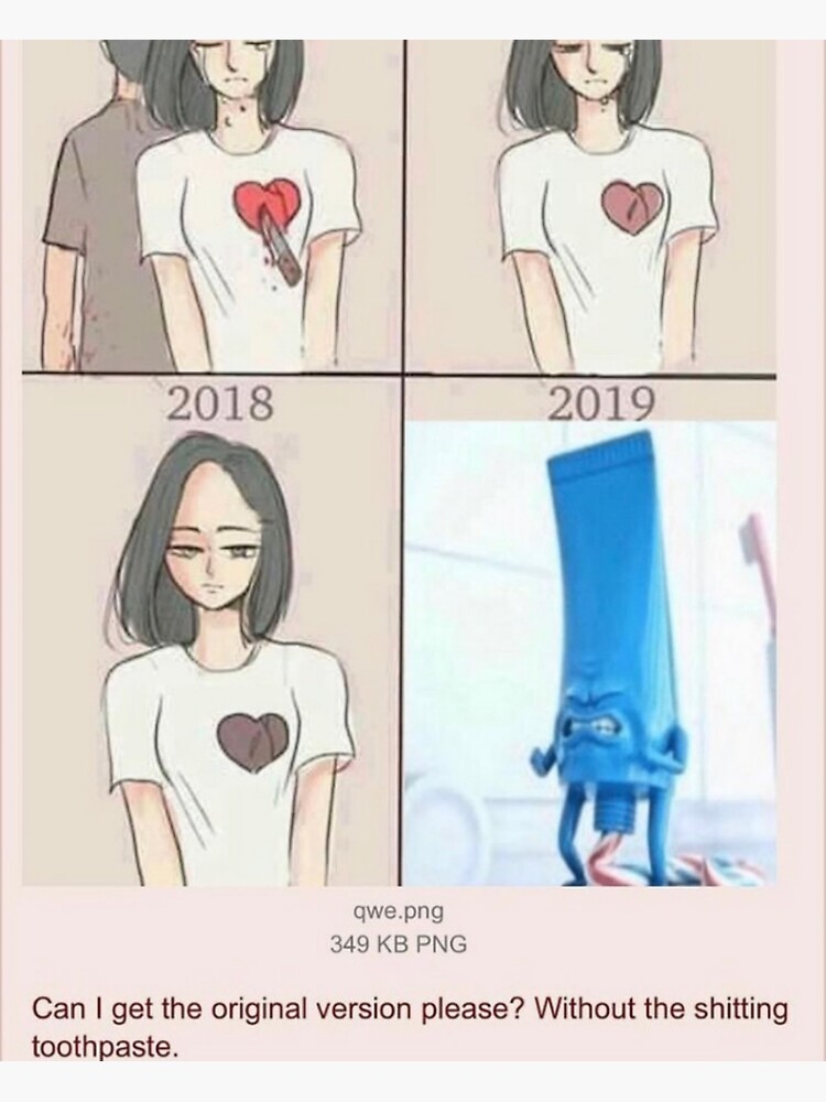 "SHIDDING TOOTHPASTE **RED ALERT** " Sticker for Sale by Hunters11 ...