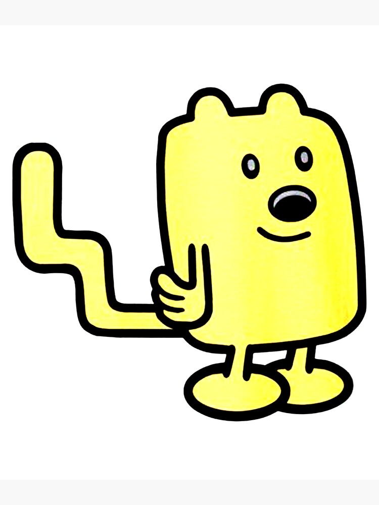 "Wow Wow Wubbzy" Poster by ErnestineCarde | Redbubble