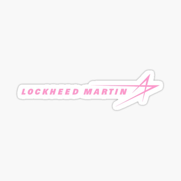 "AEROSPACE-Lockheed Martin LOGO" Sticker for Sale by AngelaReiss19 ...