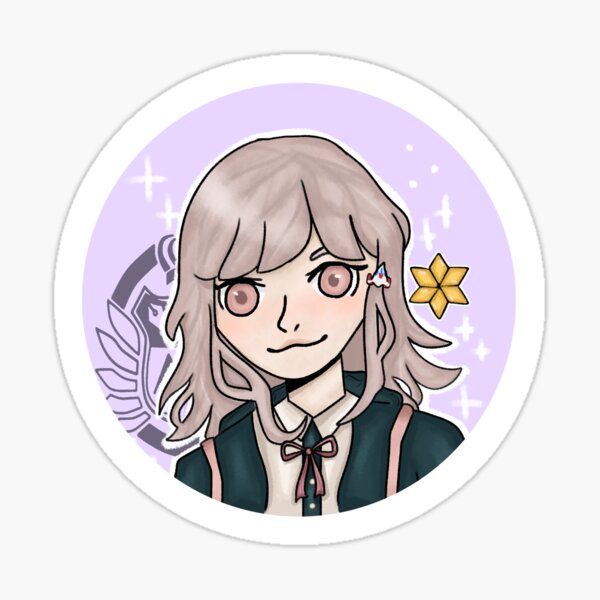"Chiaki Nanami - Danganronpa" Sticker for Sale by Lunnies-Designs ...