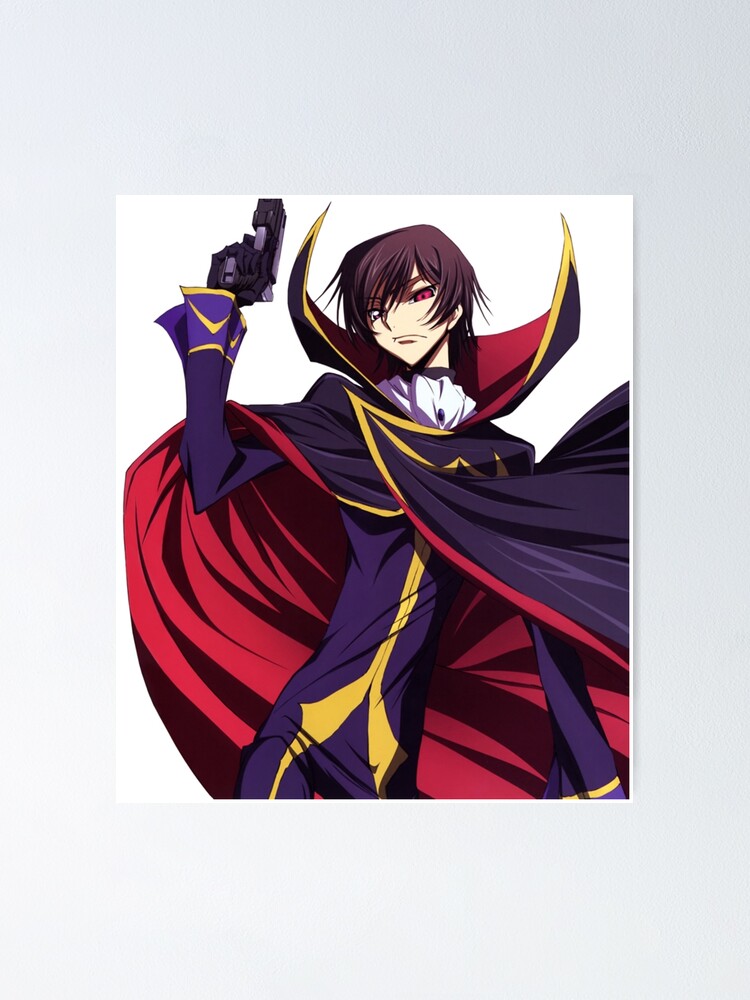 "Lelouch Lamperouge" Poster by molang5321 | Redbubble