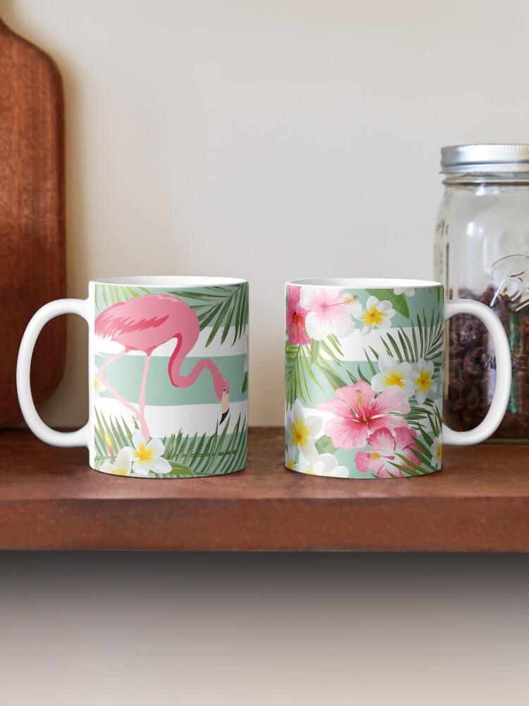 Kitchen & Dining Drinkware Summer Time Flamingo cup/mug etna.com.pe