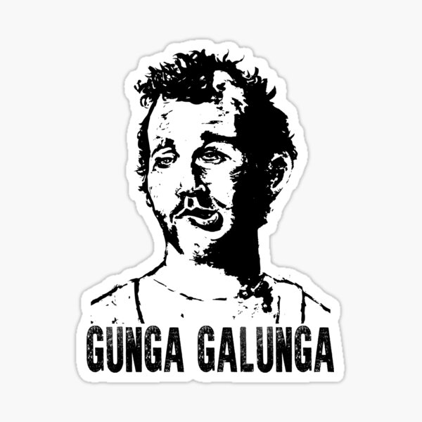 "Caddyshack Film - Gunga Galunga" Sticker for Sale by IvanPatricia6 ...