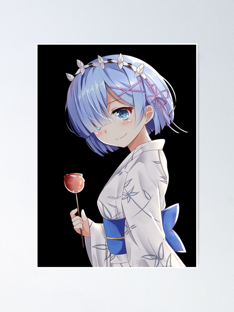 "Rem ( re zero )" Poster for Sale by ahmedtaki | Redbubble