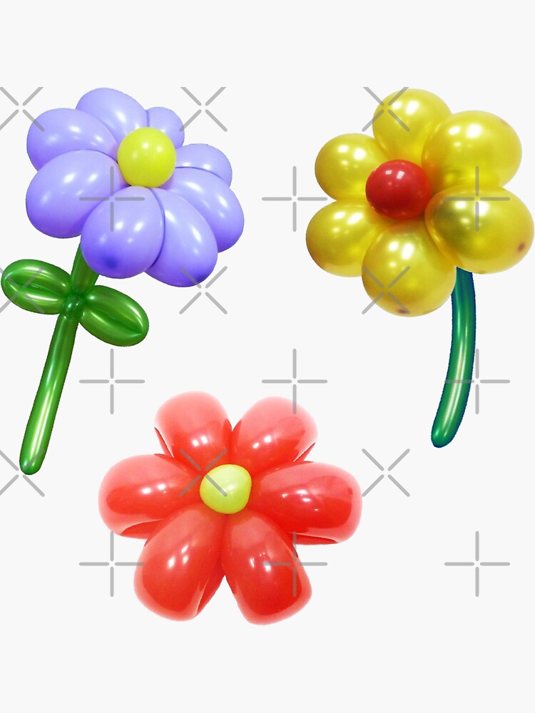 "shiny y2k flower balloon aesthetic sticker pack" Sticker for Sale by ...