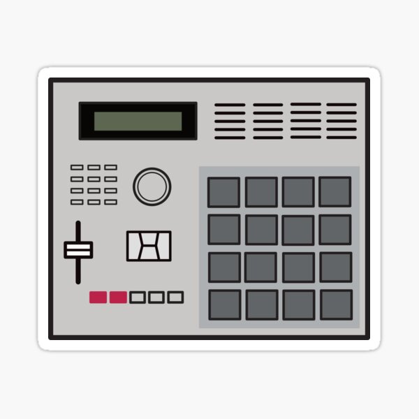"MPC 2000" Sticker for Sale by sanourai | Redbubble
