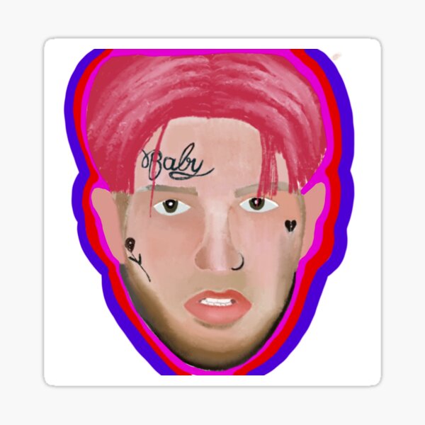 Lil Peep Sticker For Sale By Myasdesigns Redbubble