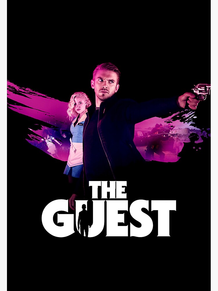 "The Guest" Sticker for Sale by Zizzou04 | Redbubble