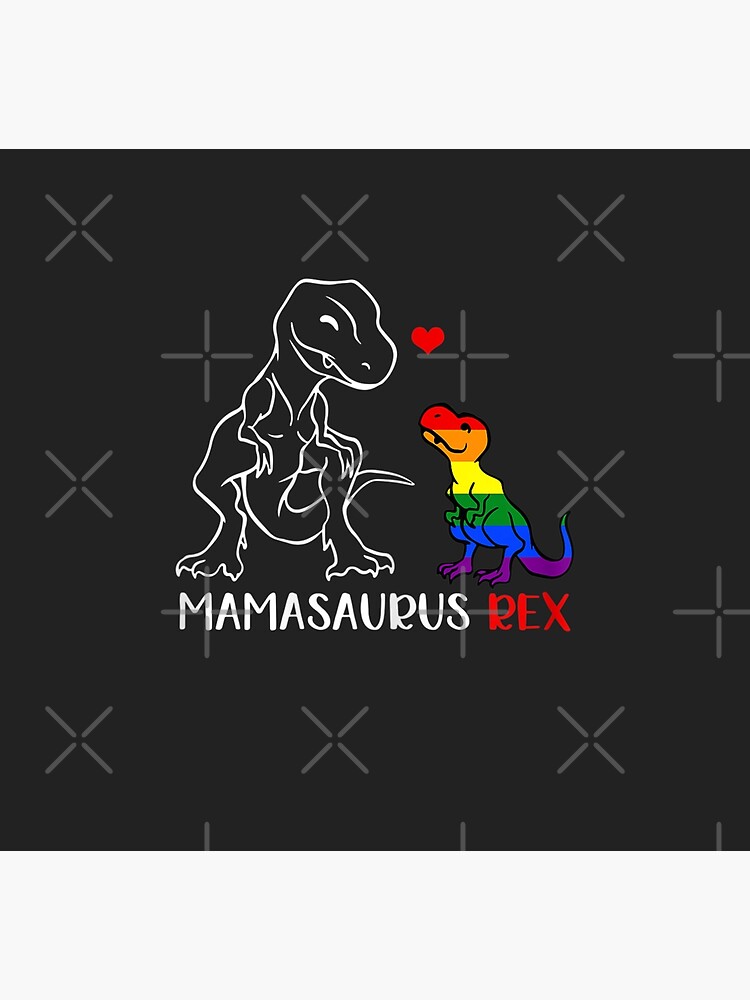 "Mamasaurus Rex Rex Dinosaur Proud Mom LGBT Pride" Poster for Sale by ...