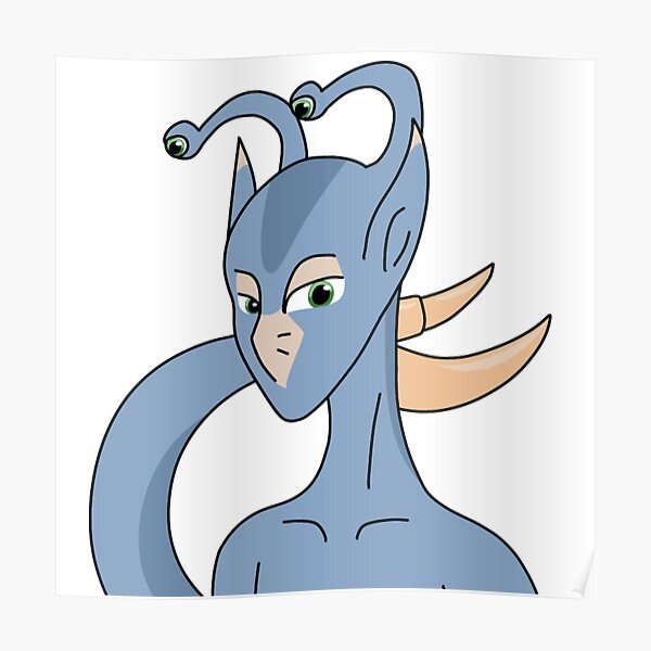 "Ax Alien Concept" Poster for Sale by AnimorphsFandub | Redbubble