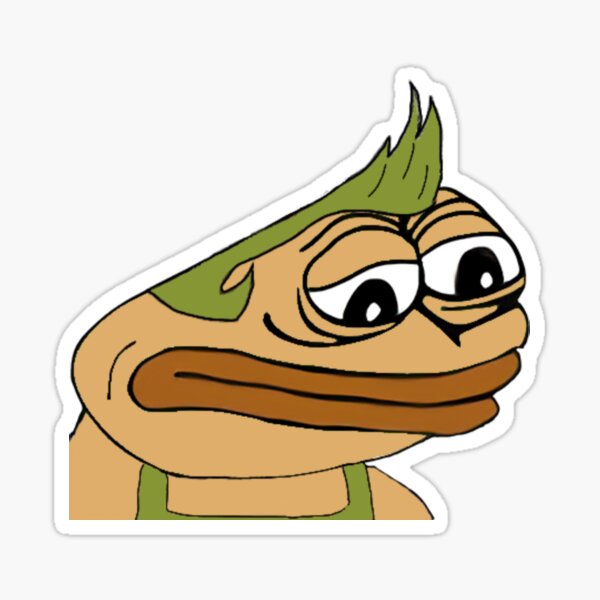 "Pudge Sadge" Sticker for Sale by RicoKosasih | Redbubble