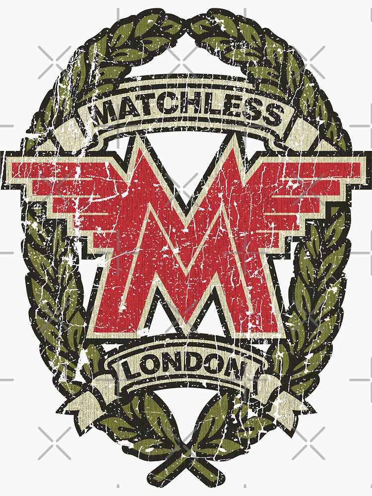 "Matchless Motorcycles M Crest 1899" Sticker for Sale by ...