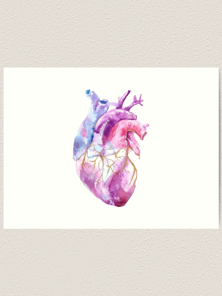 "Heart Aesthetic" Art Print by OldSpicy25 | Redbubble