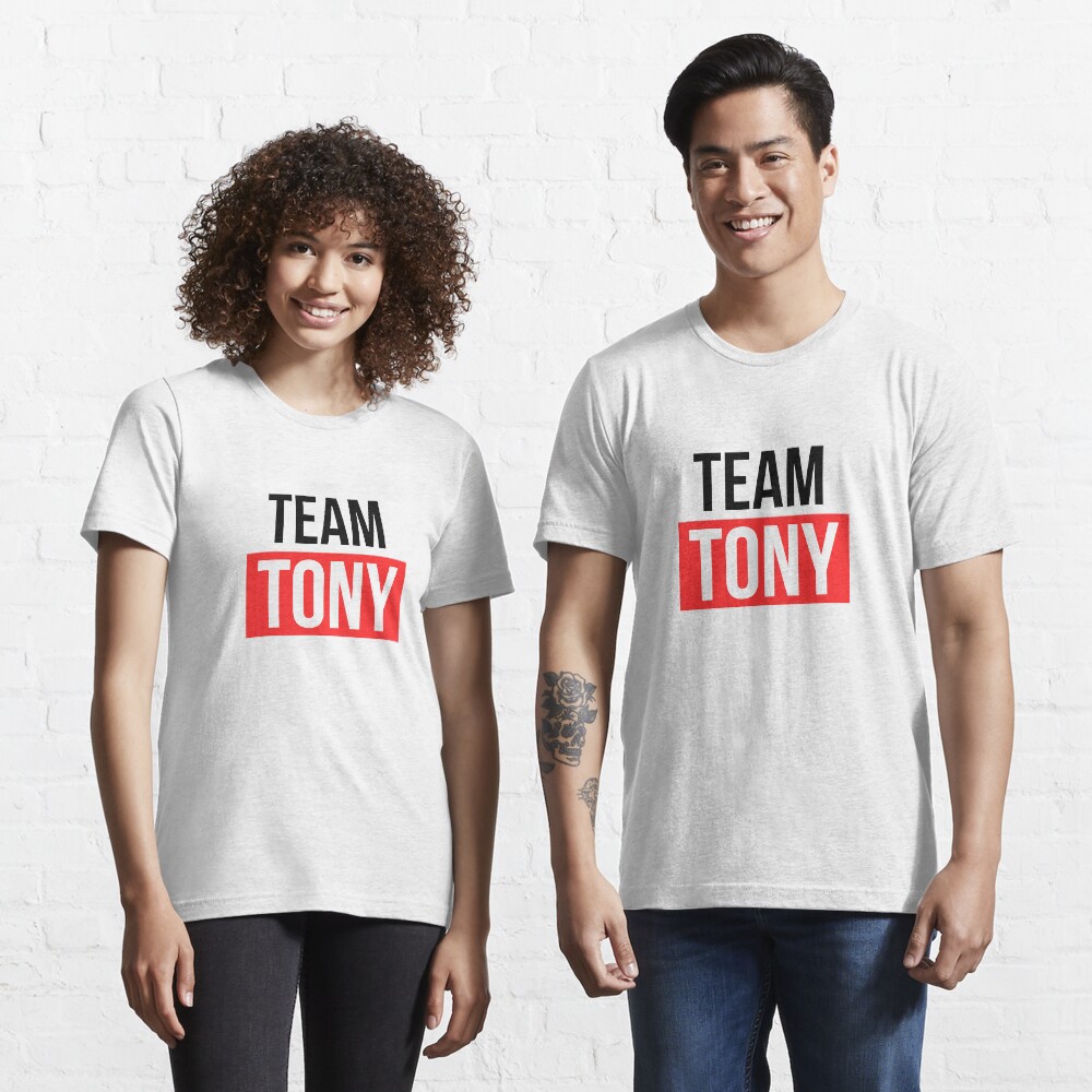 "Team Tony" T-shirt for Sale by Lauraptor | Redbubble | team tony t ...