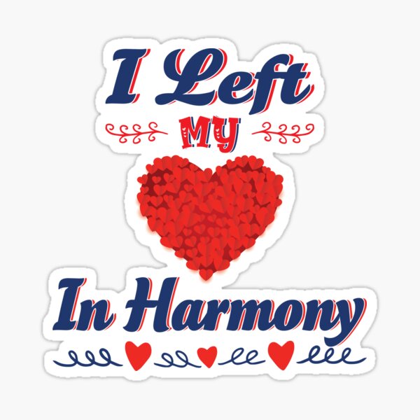 "Harmony" Sticker by LeonaB | Redbubble