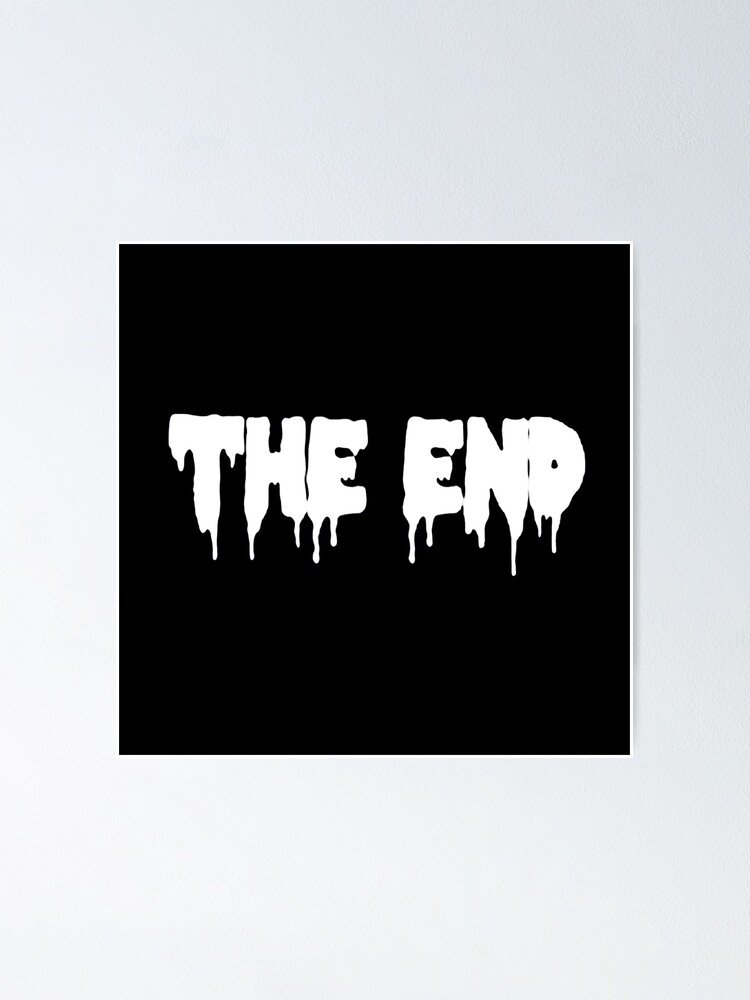 "The End Pastel Goth" Poster for Sale by juniharto046 | Redbubble