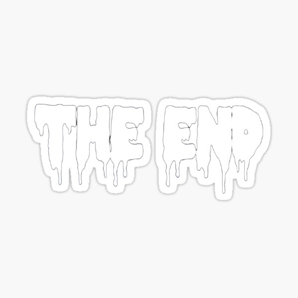 "The End Pastel Goth" Sticker for Sale by juniharto046 | Redbubble