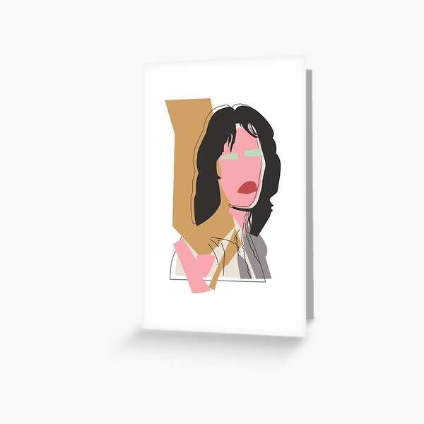 "Mick Jagger Andy Warhol" Greeting Card for Sale by MTSawards | Redbubble