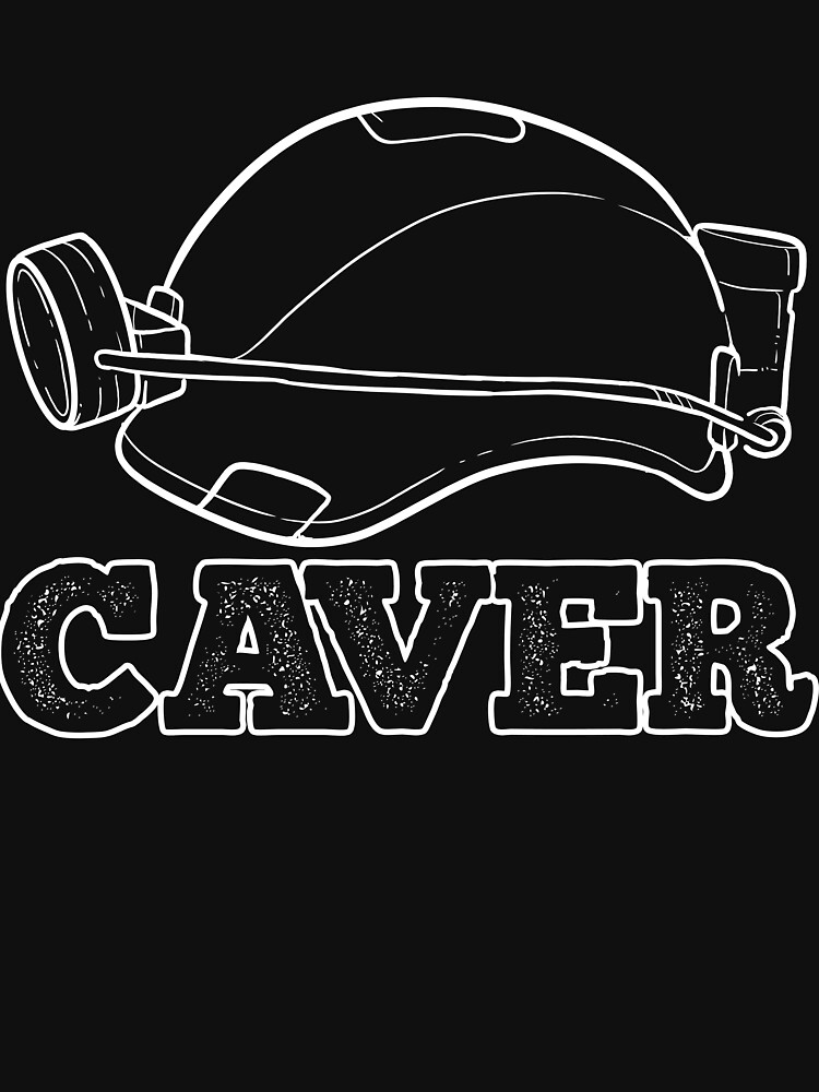 "Caver Caving Cave Speleology" T-shirt for Sale by Mealla | Redbubble ...