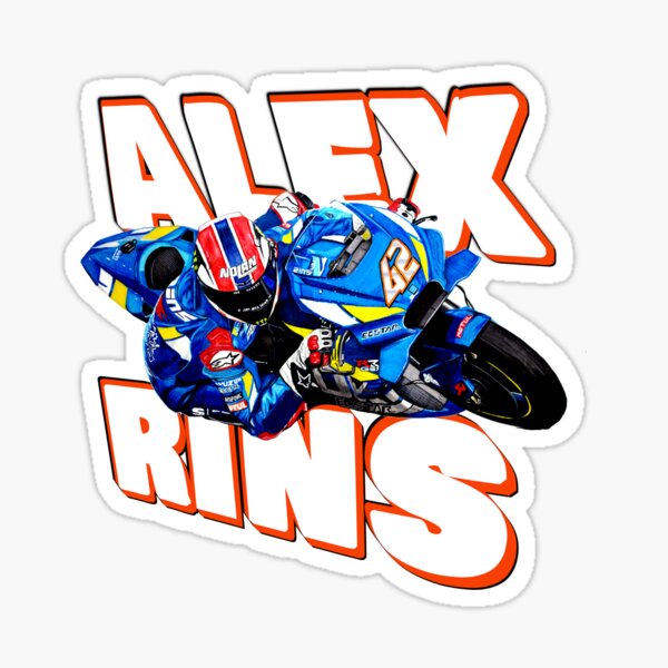 Alex Rins Stickers | Redbubble