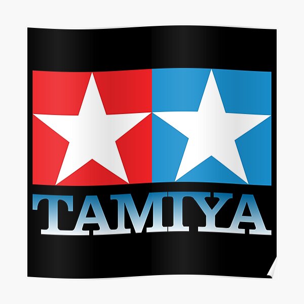 "Tamiya Logo Best Selling" Poster for Sale by ninaers | Redbubble